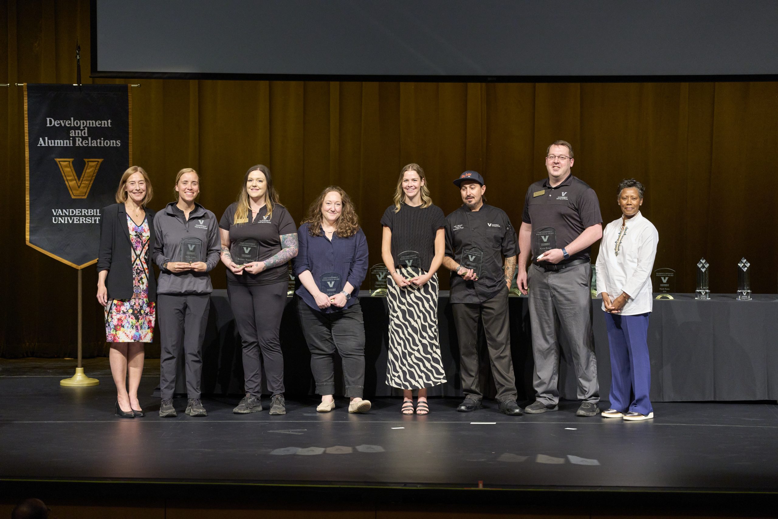 Raver and Savion celebrate staff, present awards during Spring Staff ...