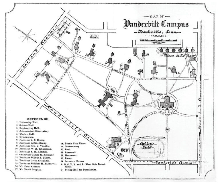Campus_map1885 | Vanderbilt University