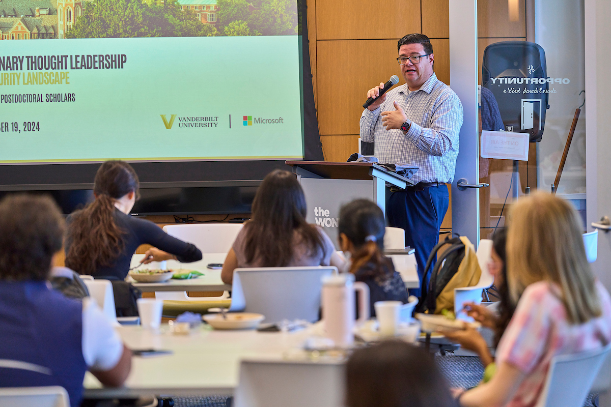 Vanderbilt, Microsoft urge grad students, postdocs to think broadly ...