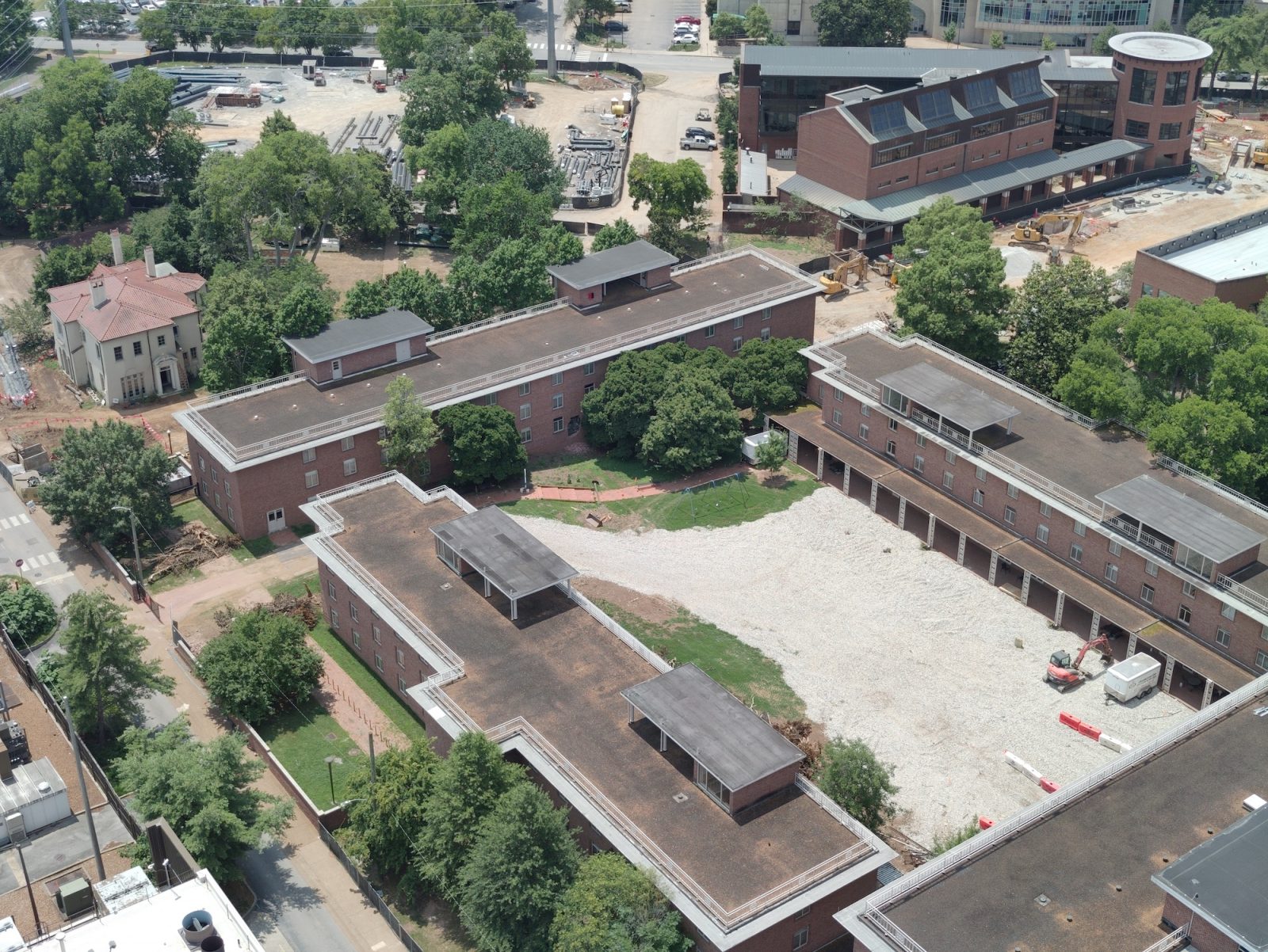 Campus transformation updates: Garland Hall and FirstBank Stadium south ...