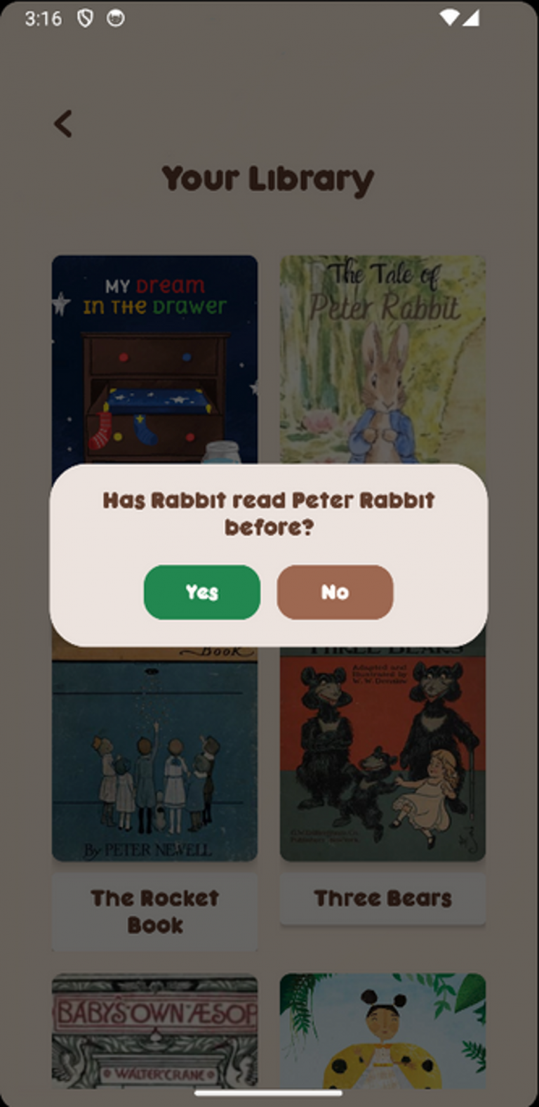 has rabbit read Peter Rabbit before | Vanderbilt University